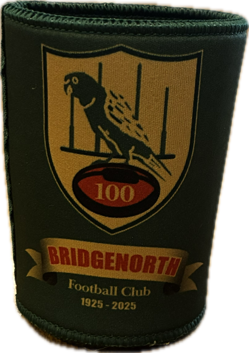 100 Year Celebration Stubby Holder – Bridgenorth Football Club